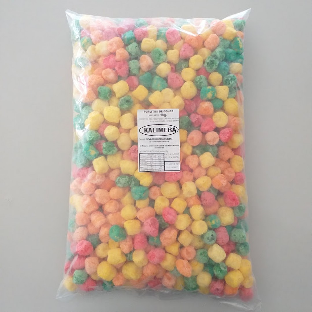 Puflitos de color x 1 kg